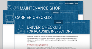 Comprehensive Roadside Inspection Checklist For Drivers, Maintenance ...