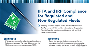 IFTA and IRP Compliance Brief for Regulated and Non-Regulated Fleets