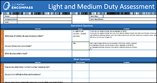 Light & Medium Duty Fleet Assessment