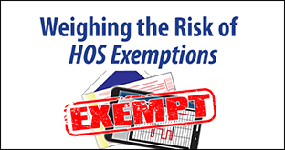 Weighing the Risk of HOS Exemptions